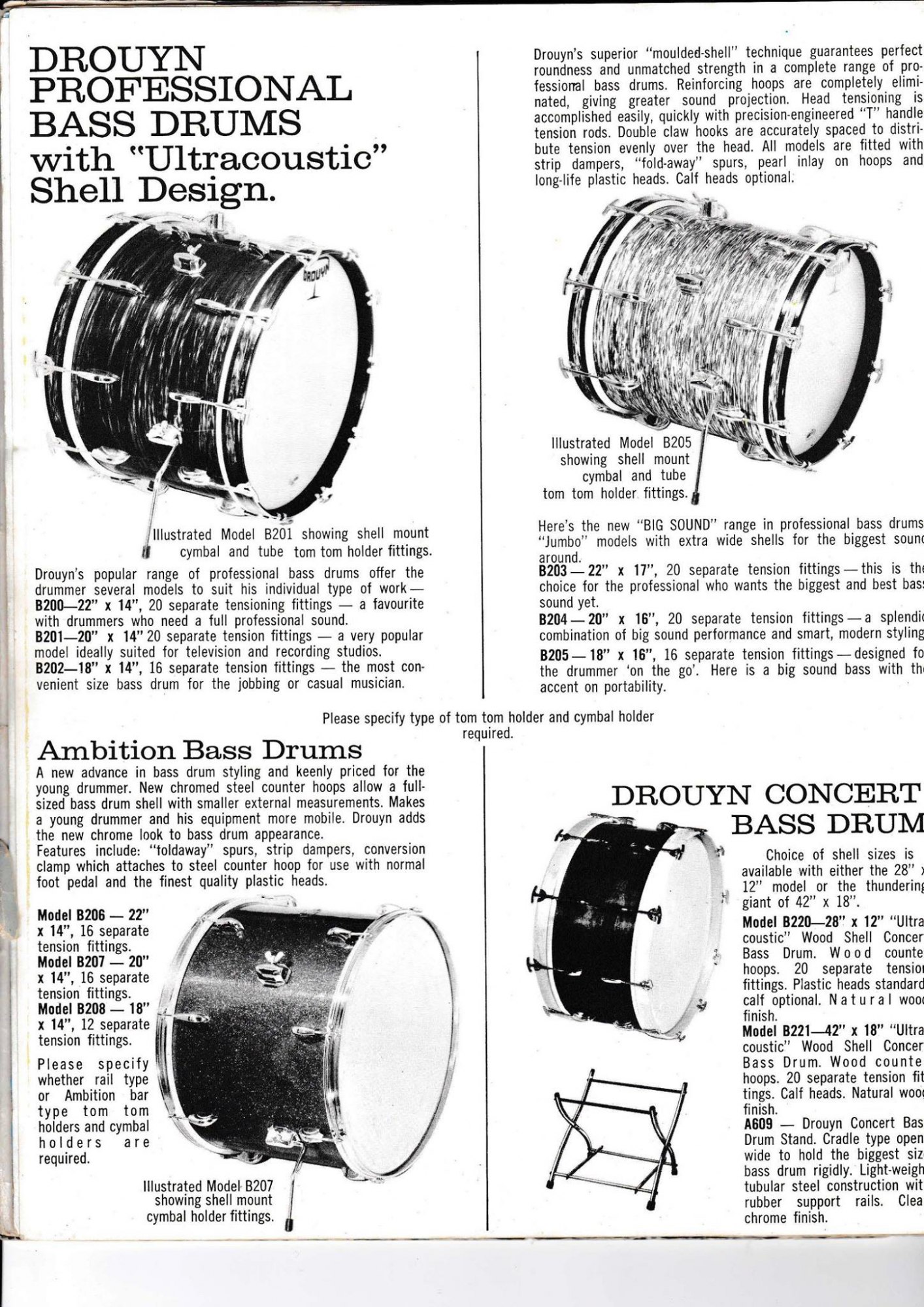 Drouyn/Dandy catalogues - Troutsounds